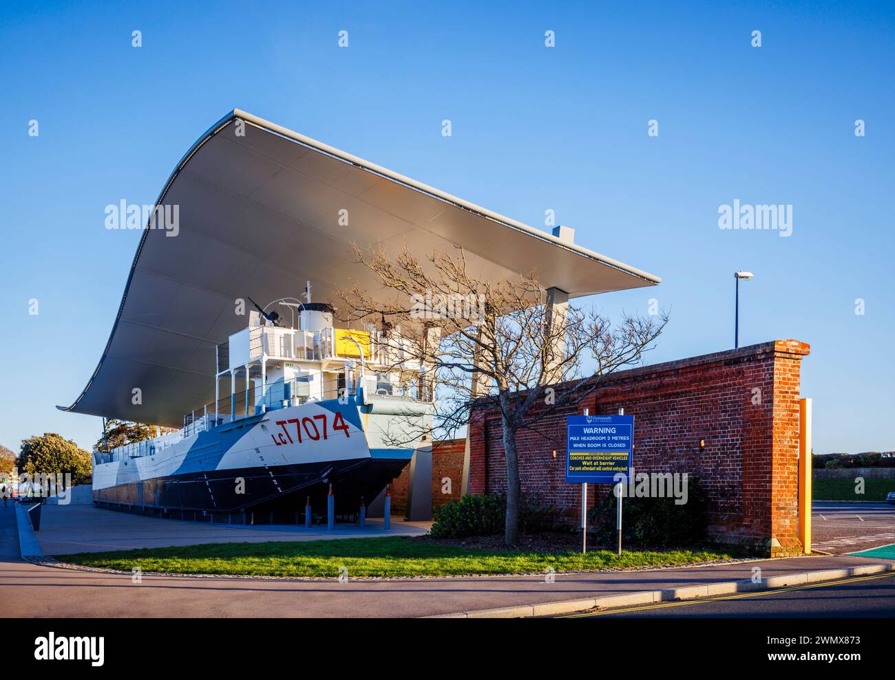 Landing Craft Tank LCT 7074 from D-Day in Southsea, Portsmouth ...
