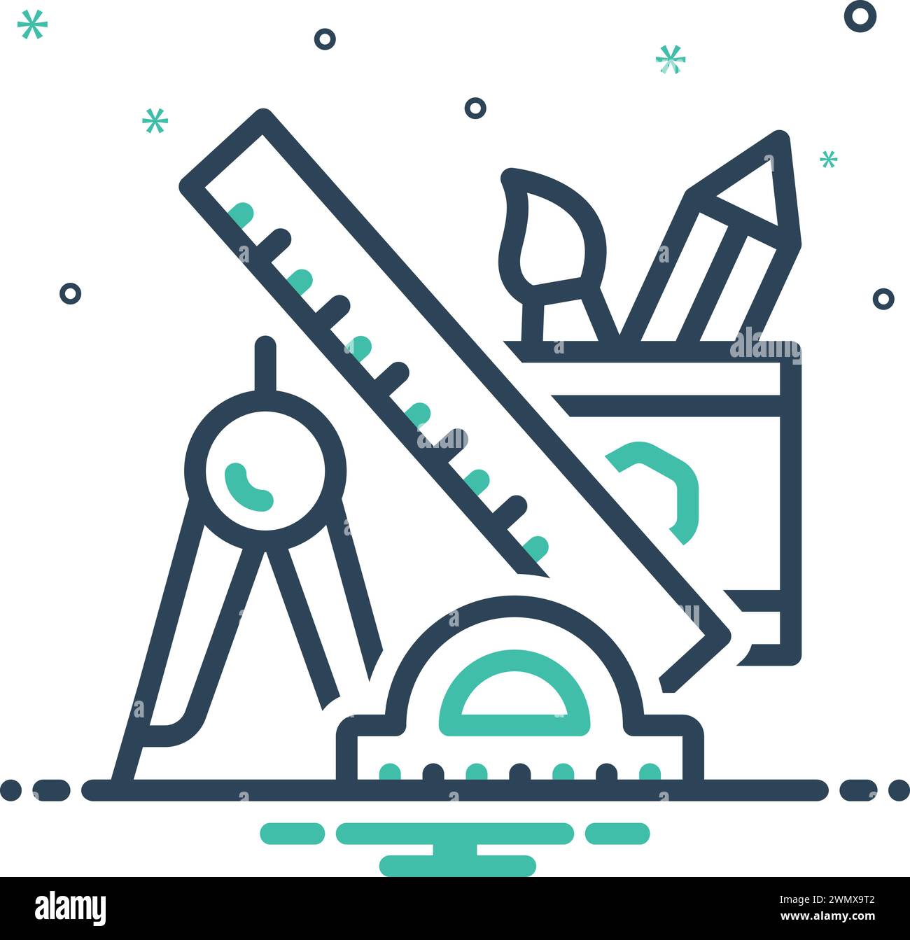 Geometry math Stock Vector Images - Alamy