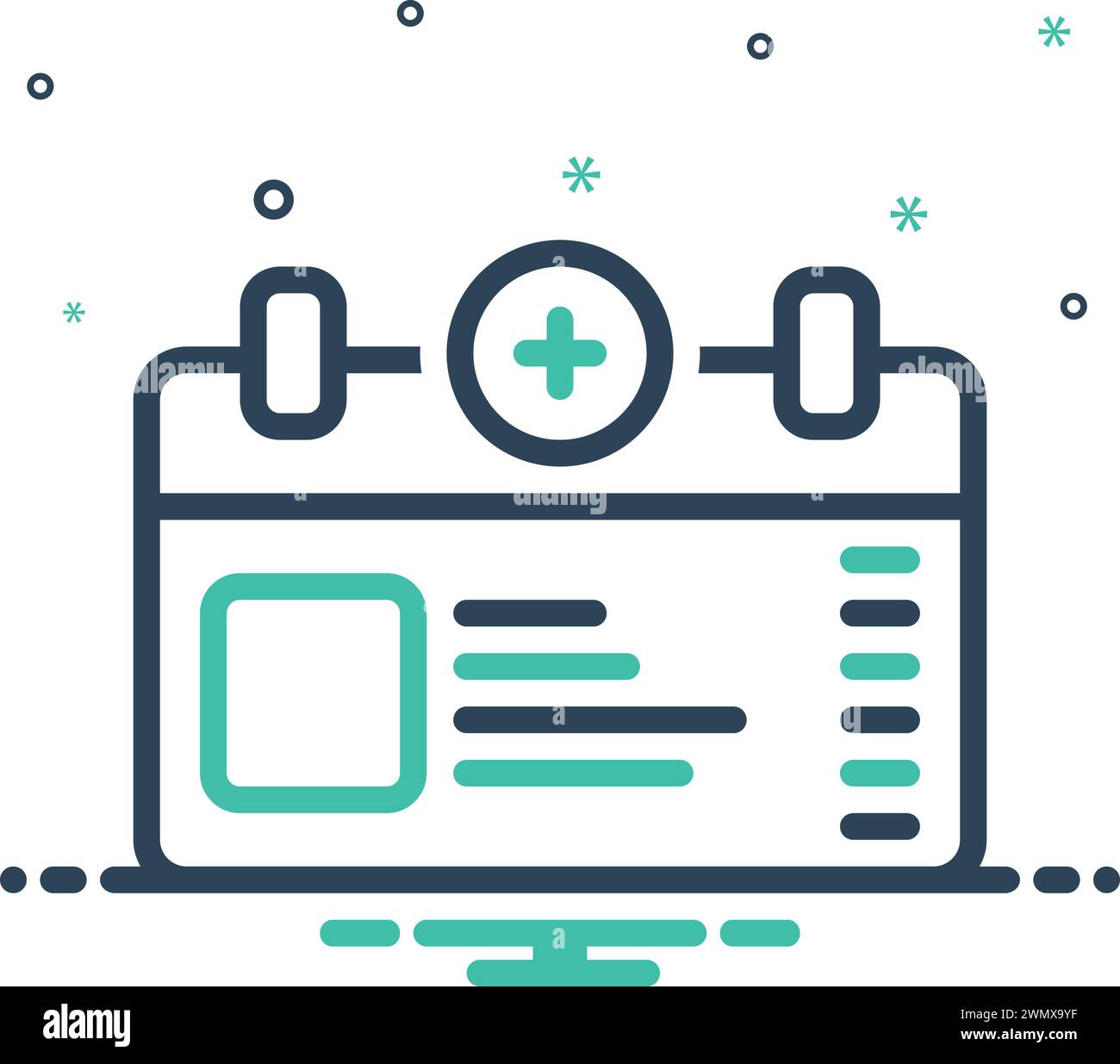 Icon for health card,insurance card Stock Vector Image & Art - Alamy