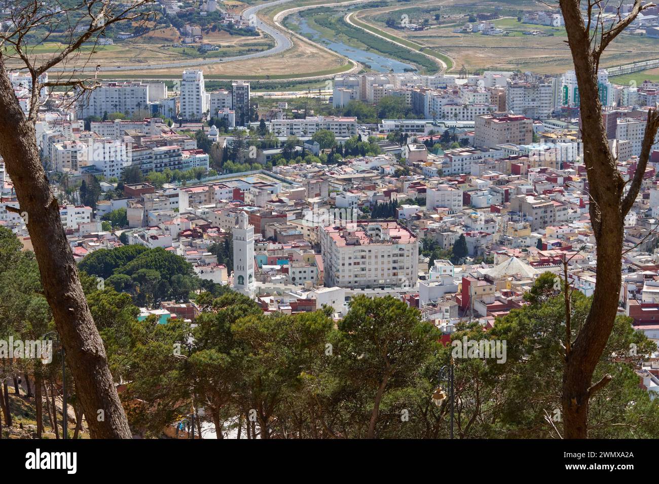Aerial view overlooking streets in hi-res stock photography and images ...