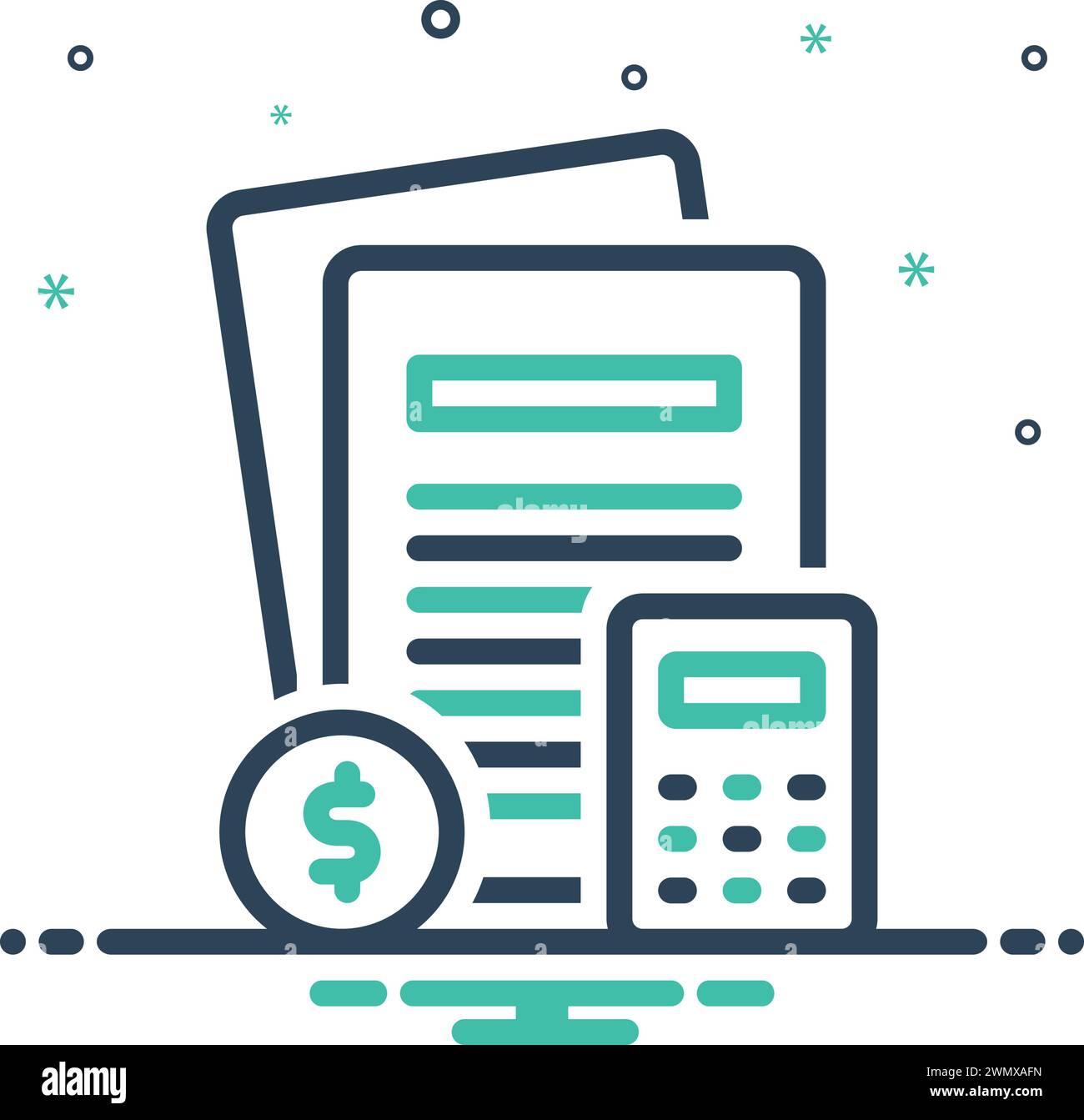 Icon for financial statement,financial Stock Vector Image & Art - Alamy