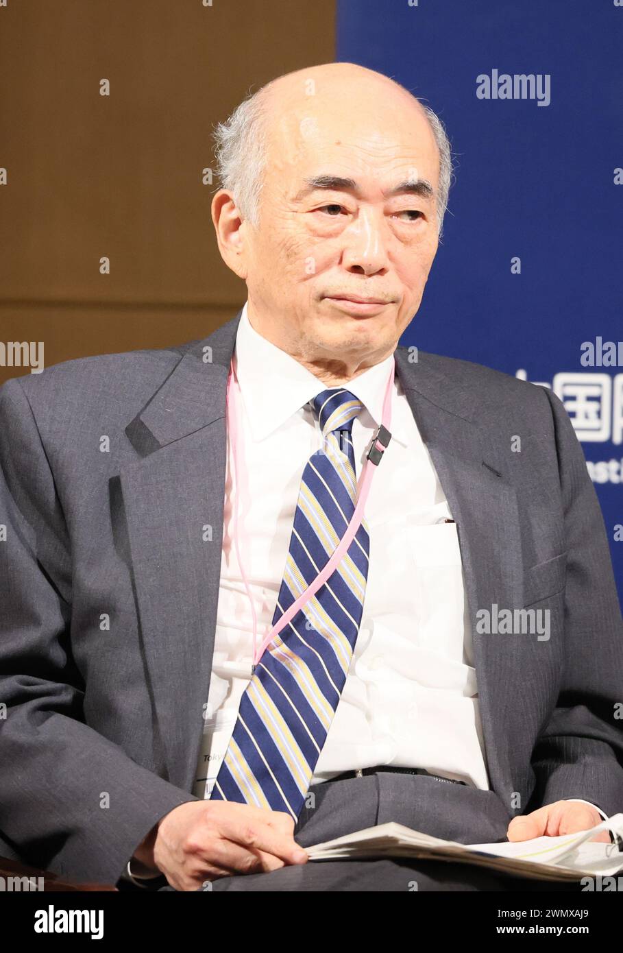 Tokyo, Japan. 28th Feb, 2024. Former Japanese Vice Foreign Minister and ...