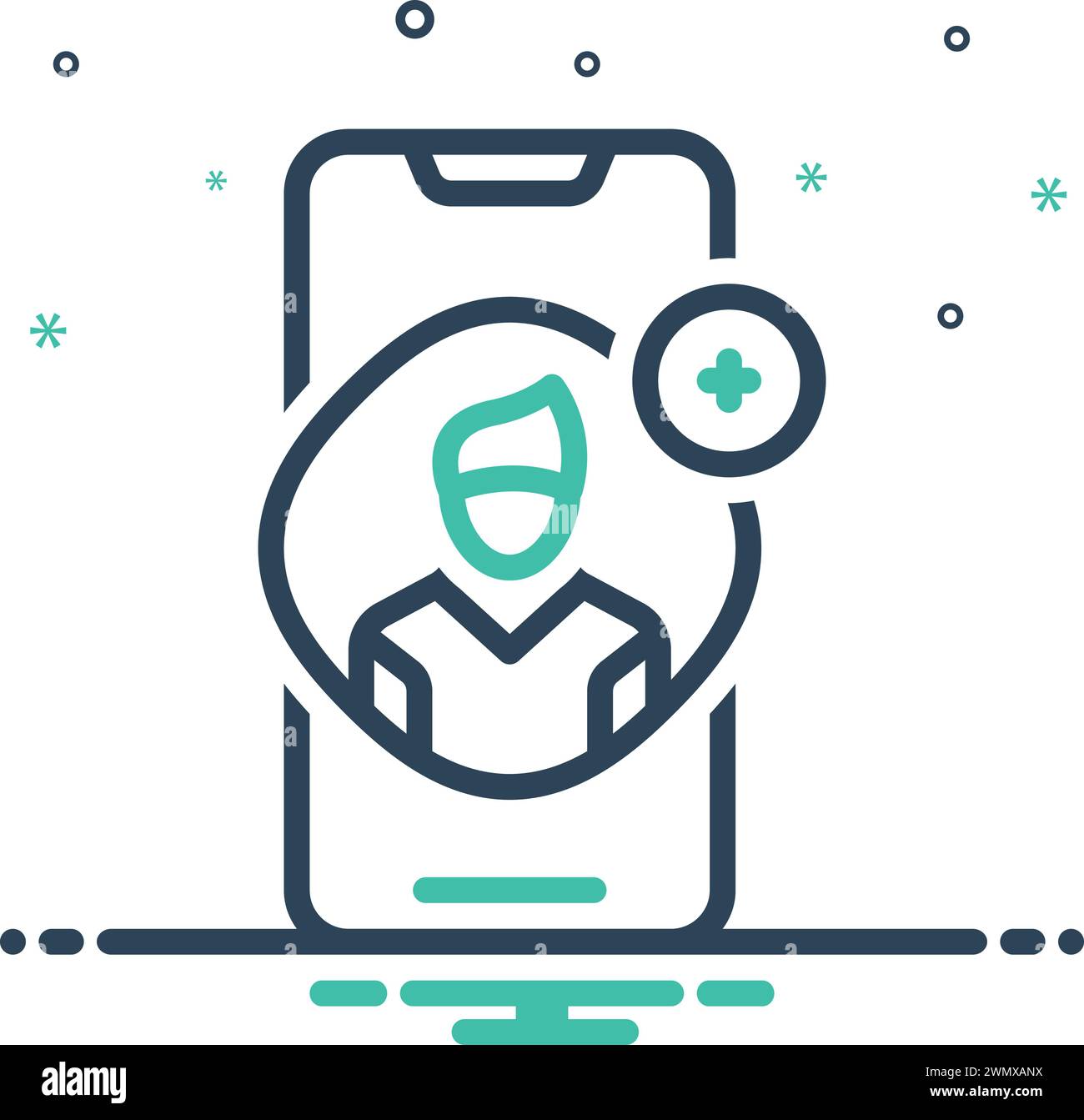 Friend request vector vectors Stock Vector Images - Alamy