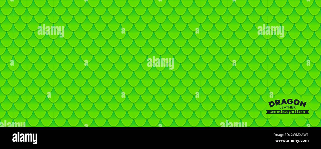 Dragon scale seamless pattern. Green Seamless texture background Stock ...