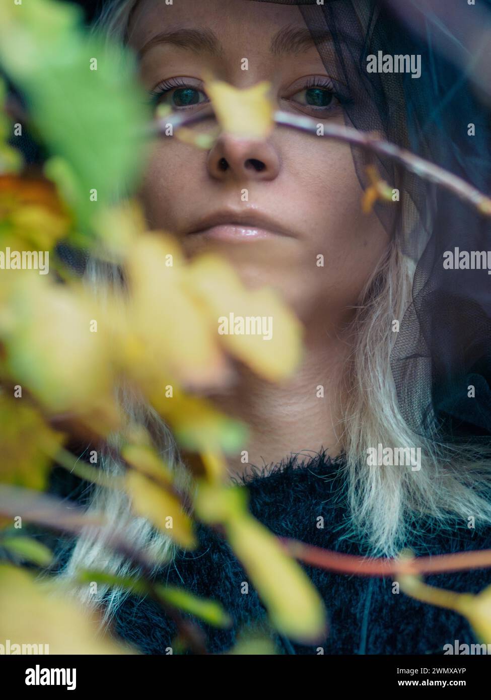 Face in contemplation hi-res stock photography and images - Alamy