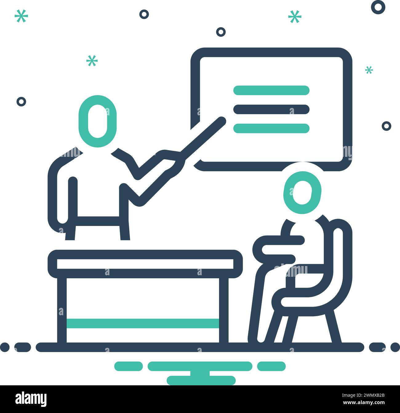 Mentor learn Stock Vector Images - Alamy