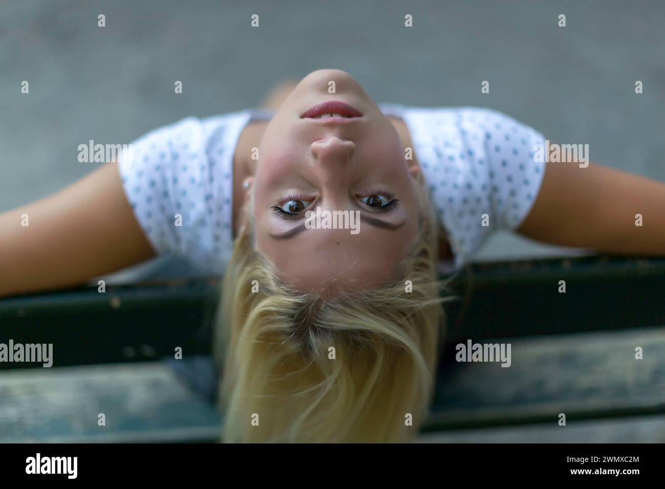 Hanging over the edge hi-res stock photography and images - Alamy