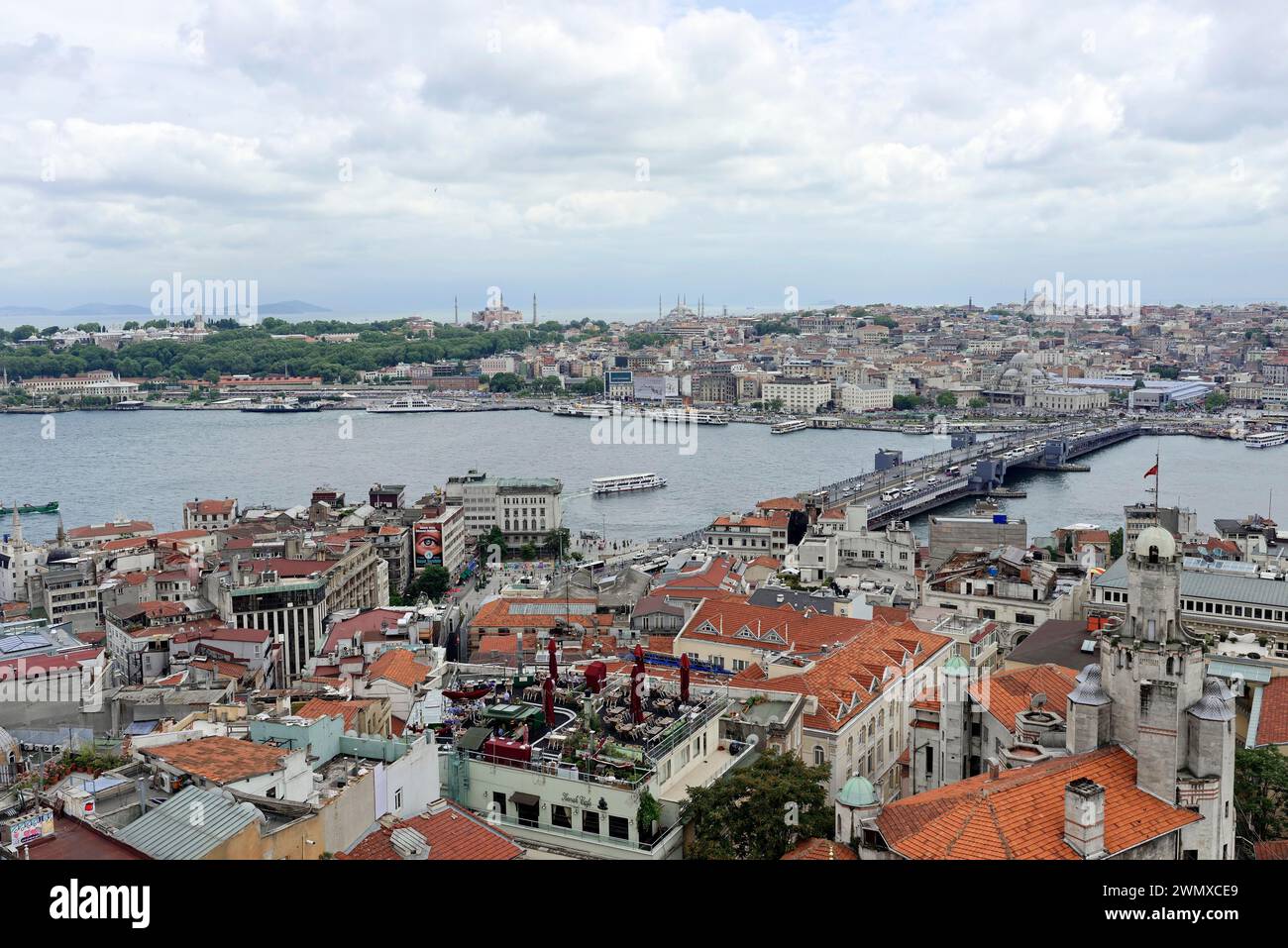 Deserted galata bridge hi-res stock photography and images - Alamy
