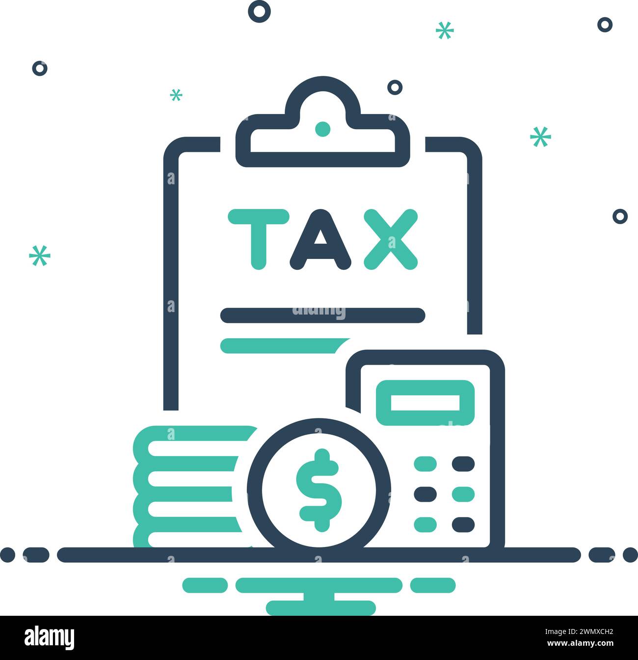Icon for tax return,tax Stock Vector Image & Art - Alamy