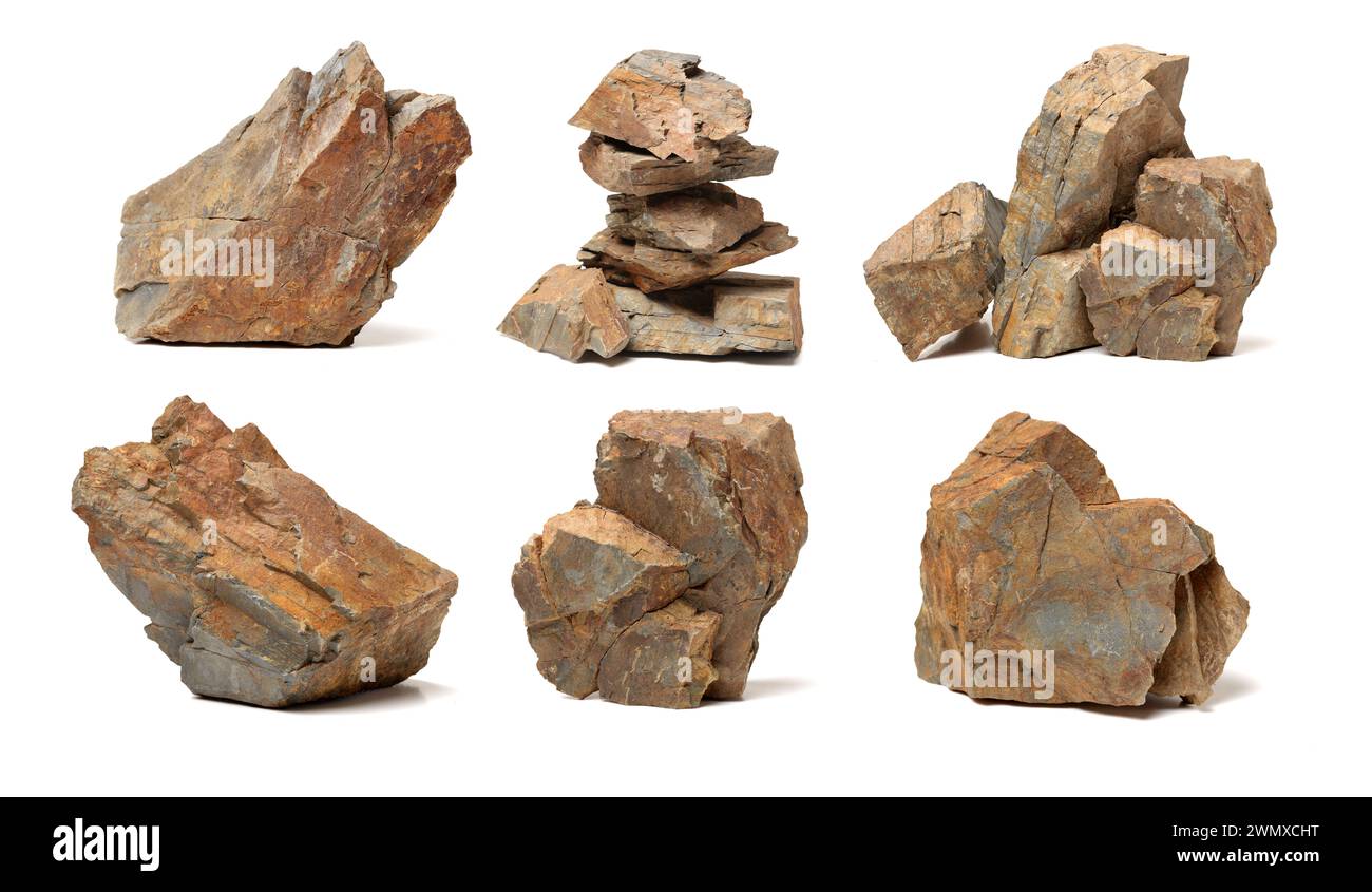 Rough granite rocks Cut Out Stock Images & Pictures - Alamy