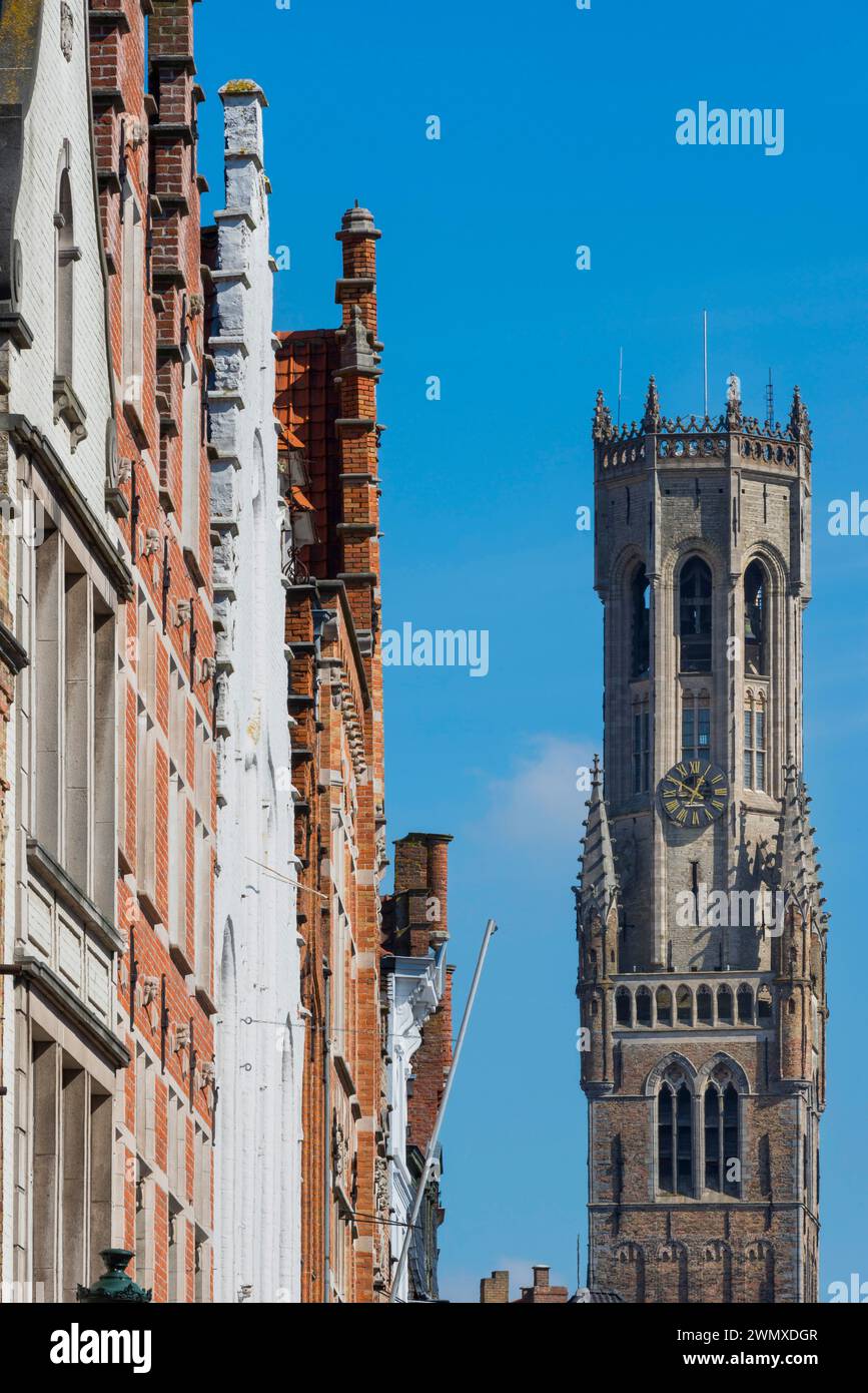 The Belfry, old town, landmark, tower, architecture, Flanders, Flemish ...