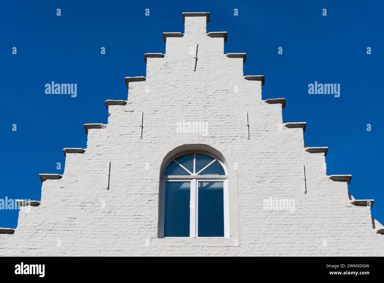Traditional Flemish architecture, house, facade, craft, architectural ...