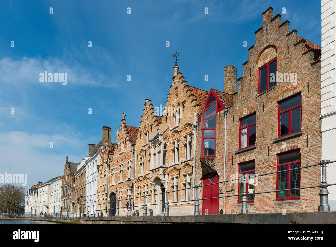 Traditional Flemish architecture, house, facade, craft, architectural ...