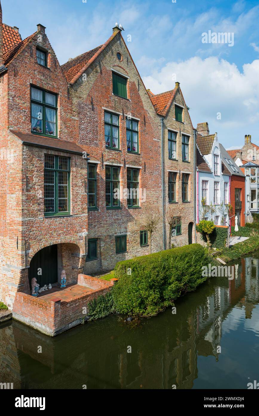 Traditional Flemish architecture, house, facade, craft, architectural ...