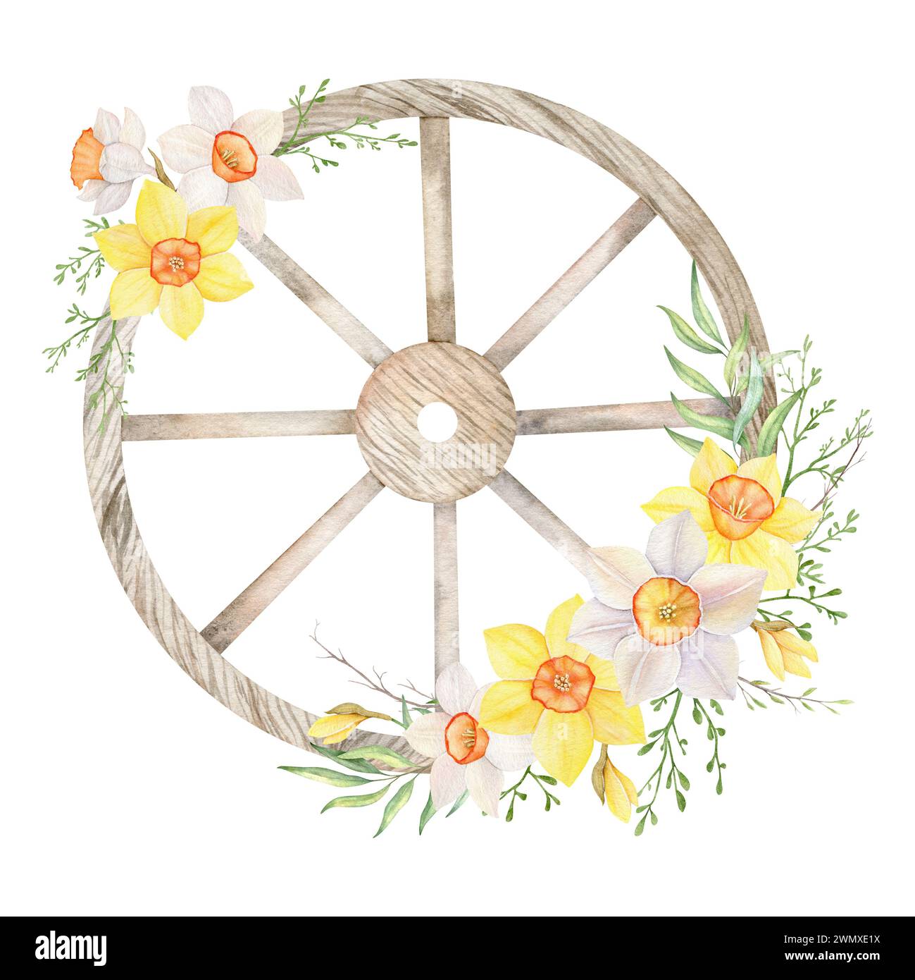 Wagon spring Cut Out Stock Images & Pictures - Alamy