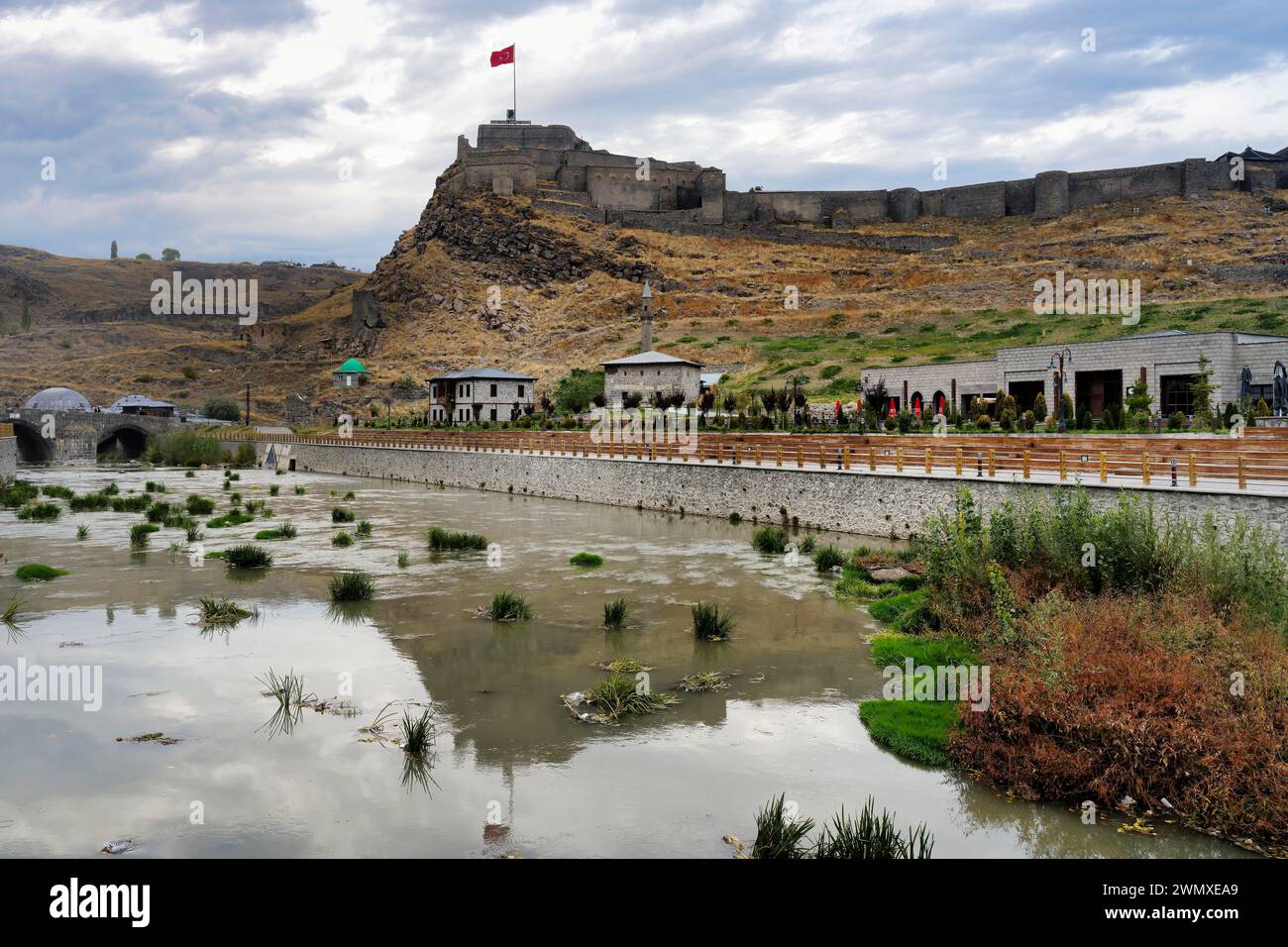 View over castle kars hi-res stock photography and images - Alamy