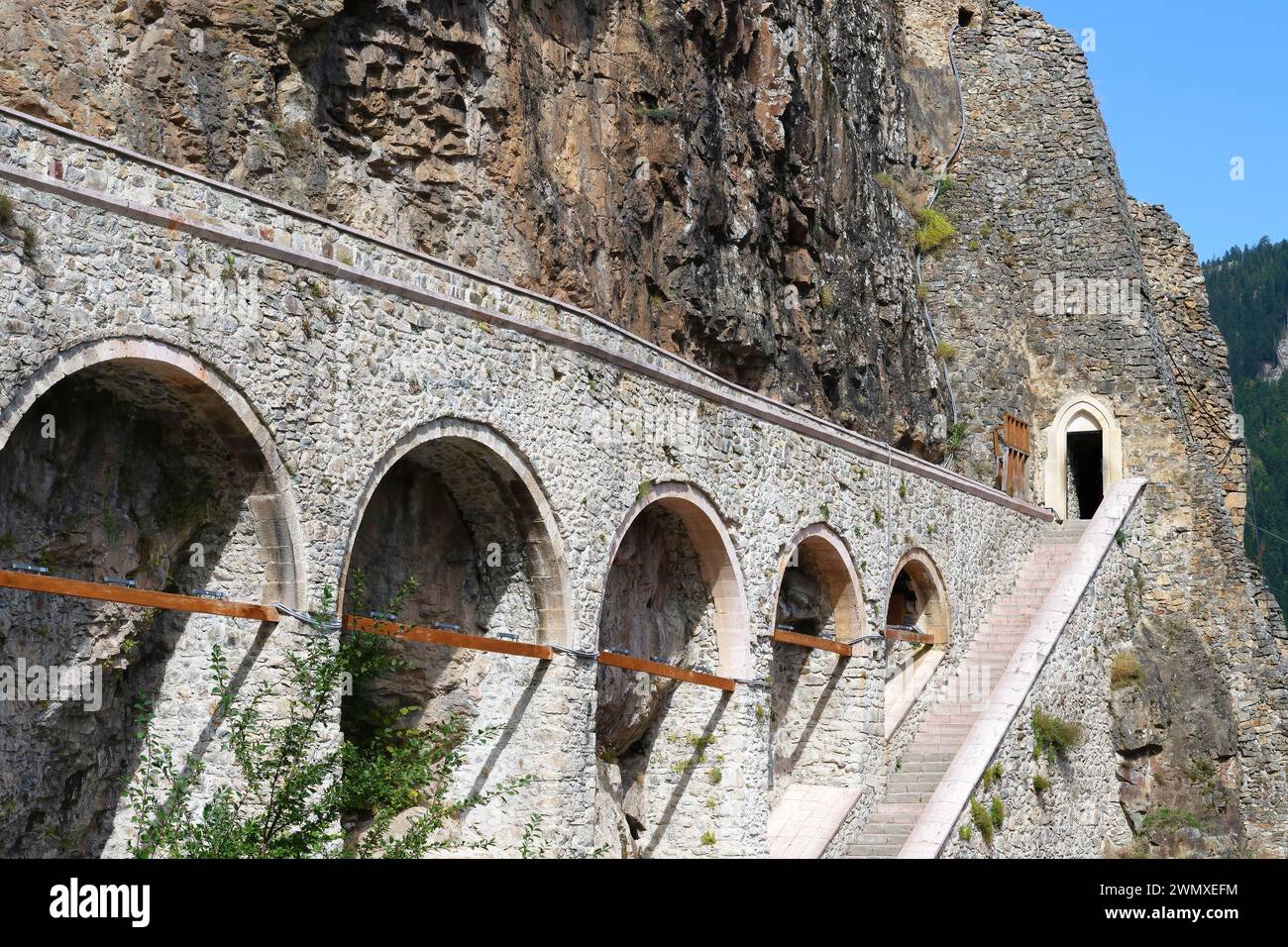 Interior view entrance monastery hi-res stock photography and images ...