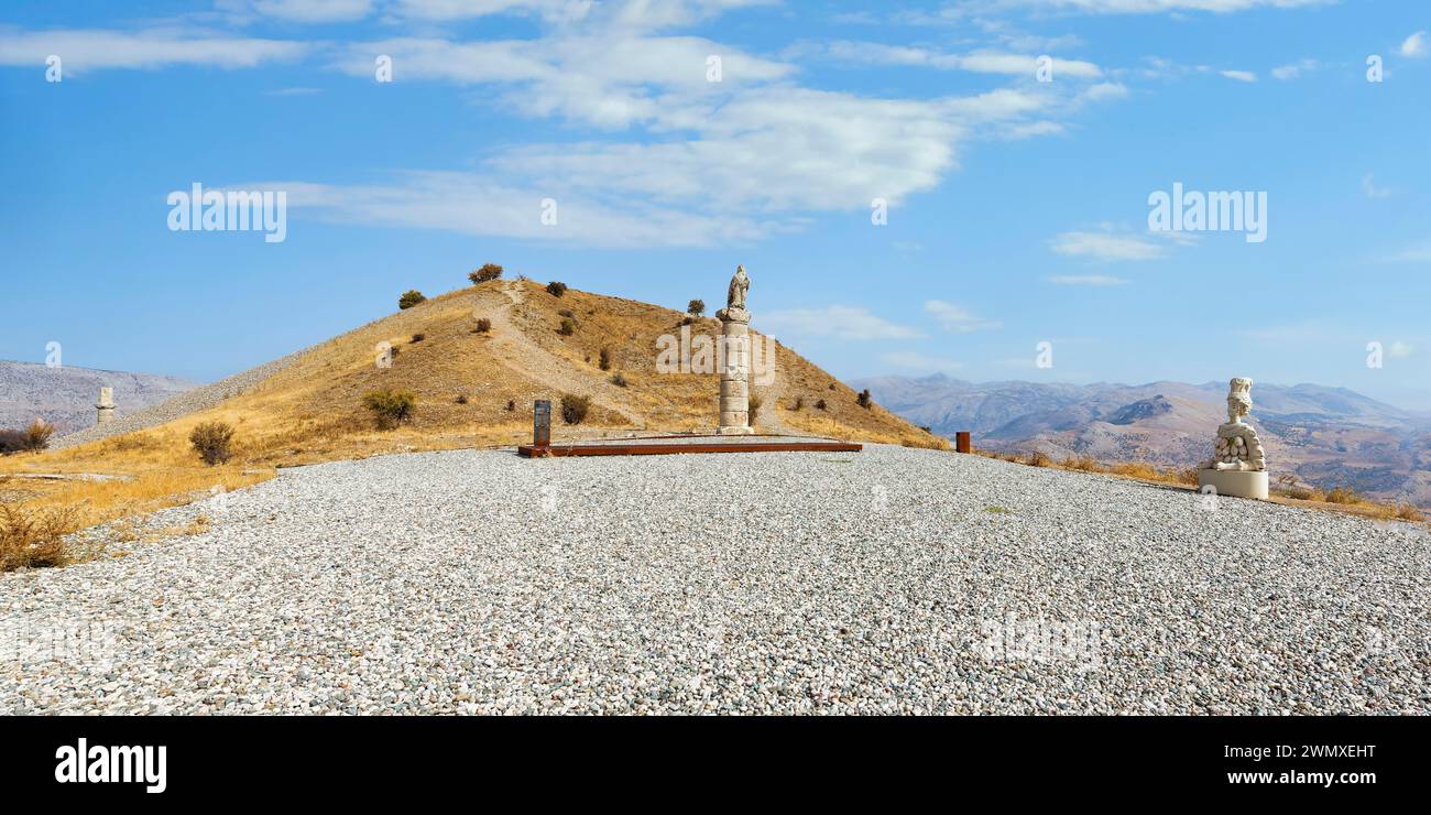 Karakus tumulus, Funerary monument of Queen Isias and Princesses ...
