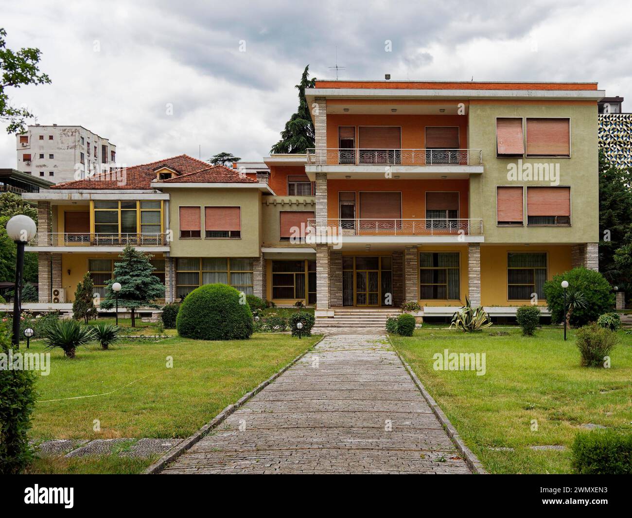 Enver hoxha house hi-res stock photography and images - Alamy
