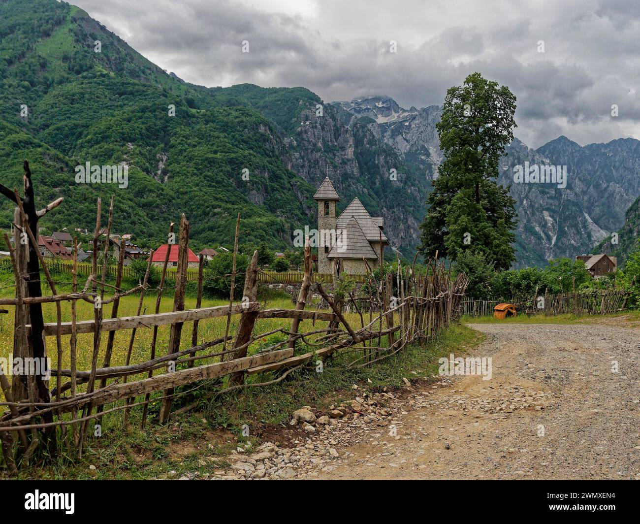 Theth church hi-res stock photography and images - Alamy