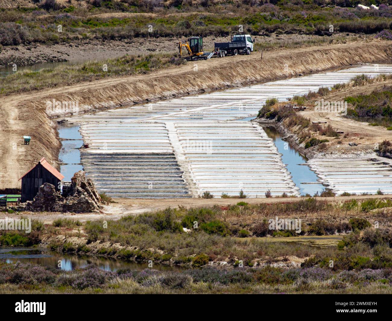 Portugal castro marim salt hi-res stock photography and images - Alamy