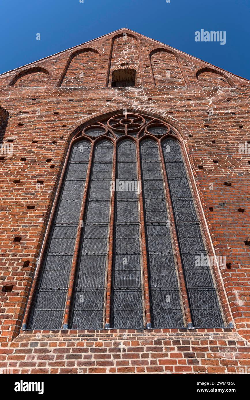 Church window of the former monastery church, 13th century, Rehna ...
