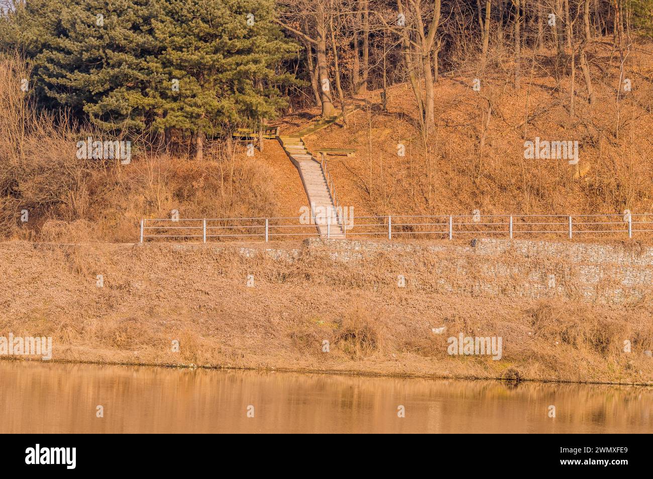 Enclosed pathway hi-res stock photography and images - Alamy