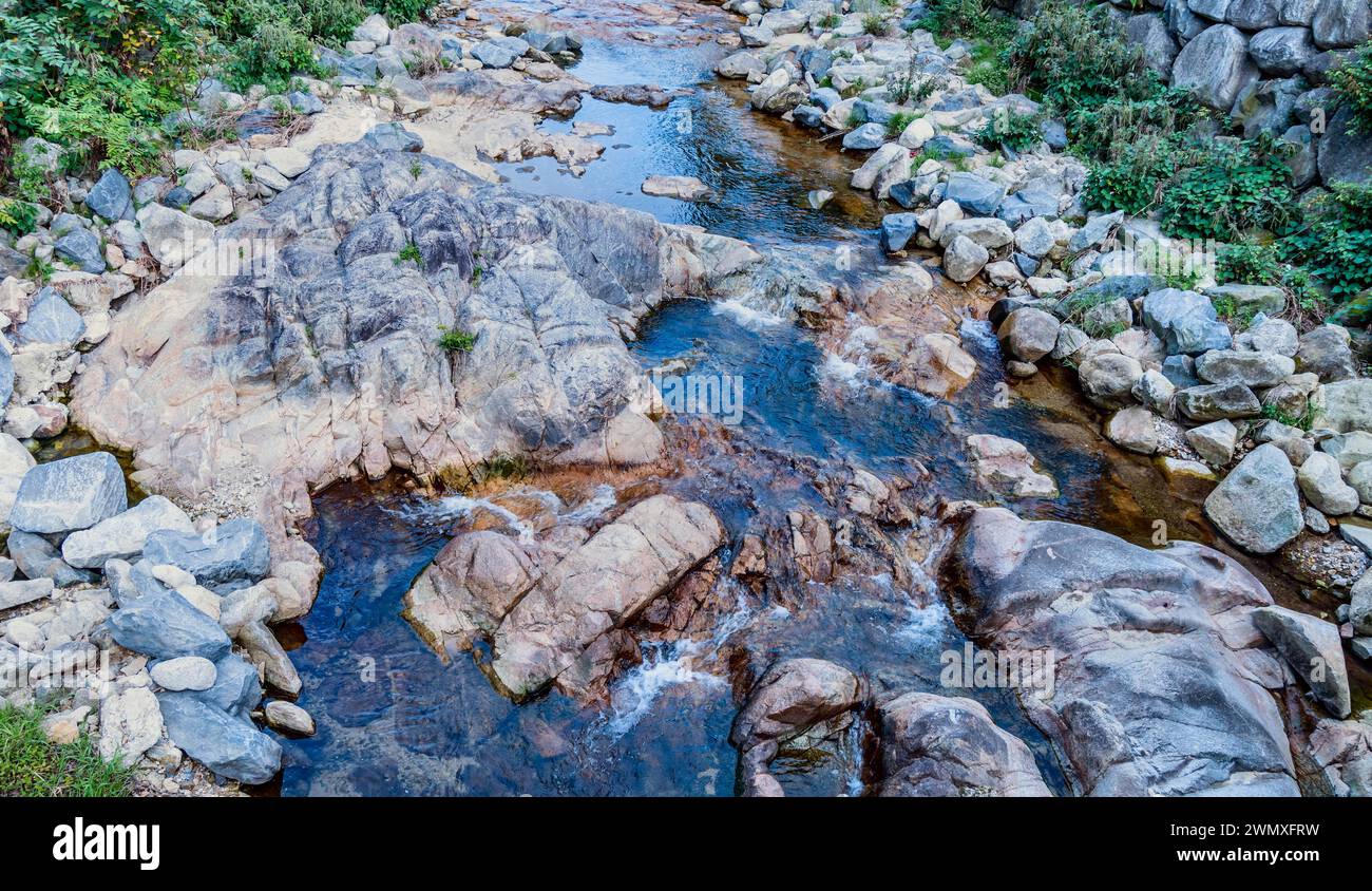 Top view big rocks in hi-res stock photography and images - Alamy
