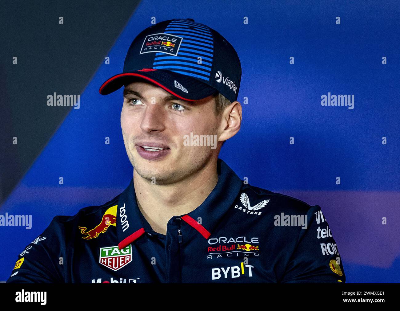 BAHRAIN - Max Verstappen (Red Bull Racing) at the Bahrain International ...