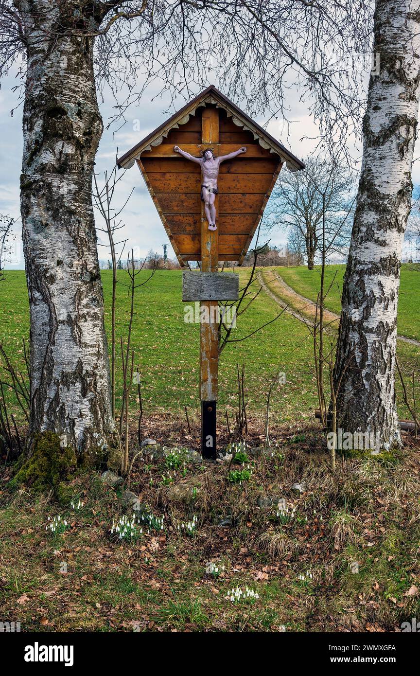 Christian wayside shrine hi-res stock photography and images - Alamy