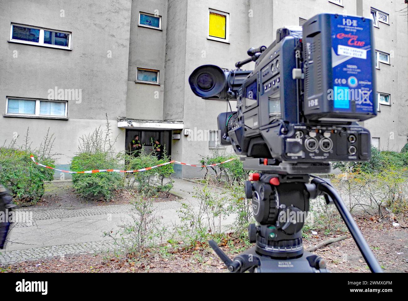 Hier wurde Montag, 26.02.2024, die 65-jaehrige Daniela Klette RAF nach ...