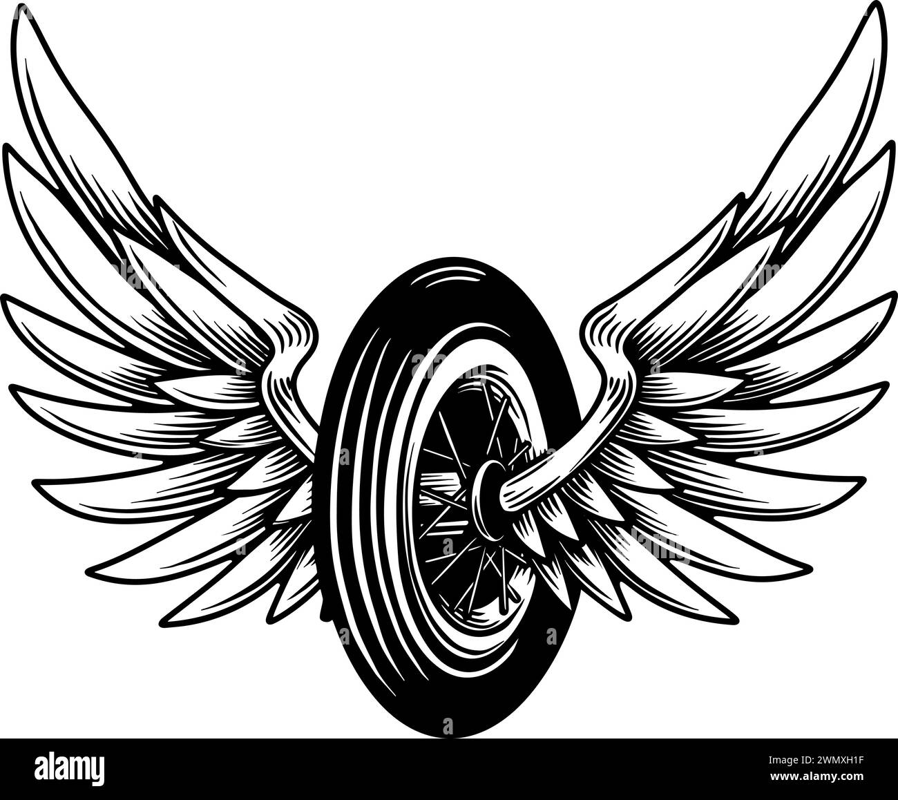 Old automobile poster Black and White Stock Photos & Images - Alamy