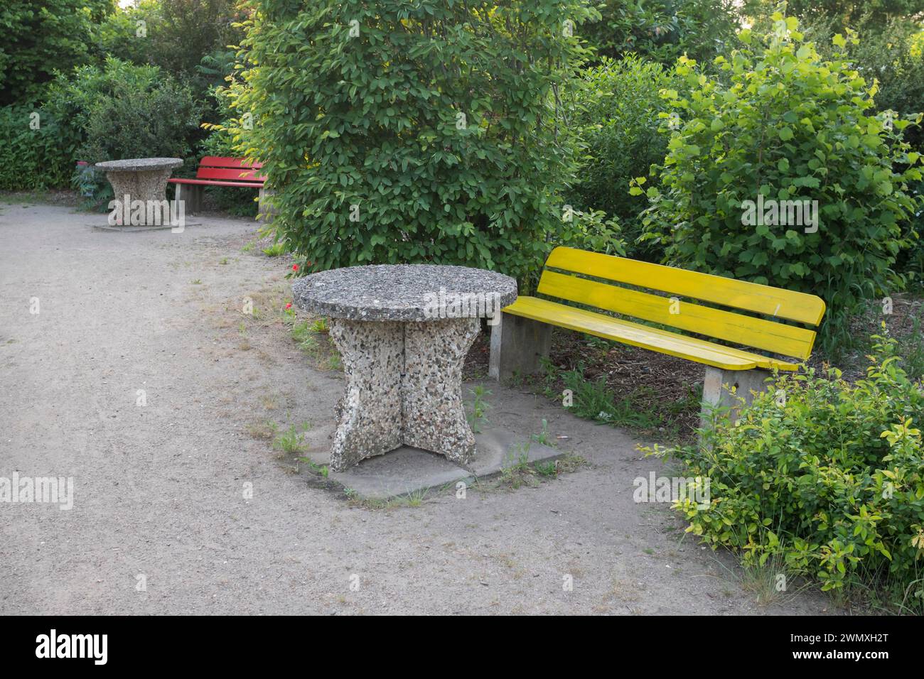 Exposed Aggregate Concrete Bench at Randall Maupin blog