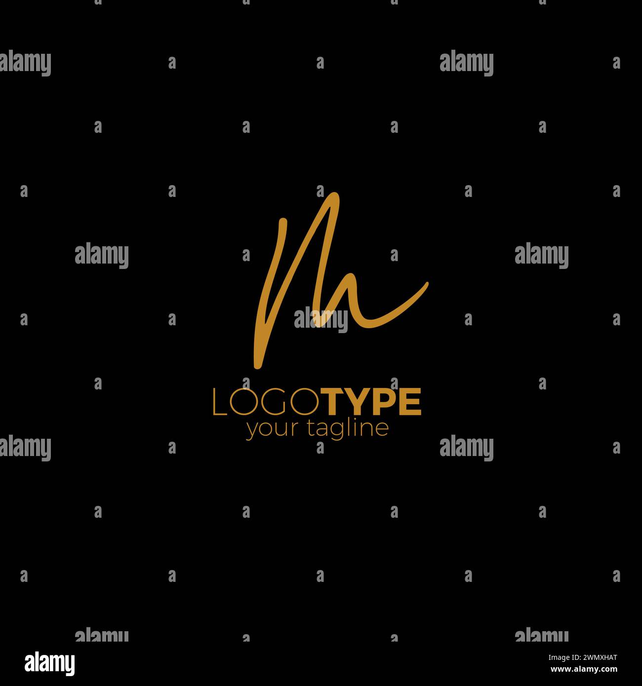 Royal premium letter logo Stock Vector Images - Alamy