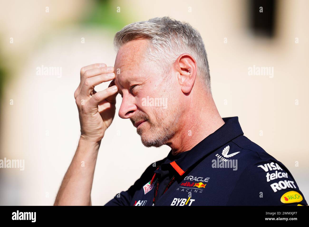 Jonathan Wheatley, Red Bull Racing Sporting Director, at the Bahrain ...