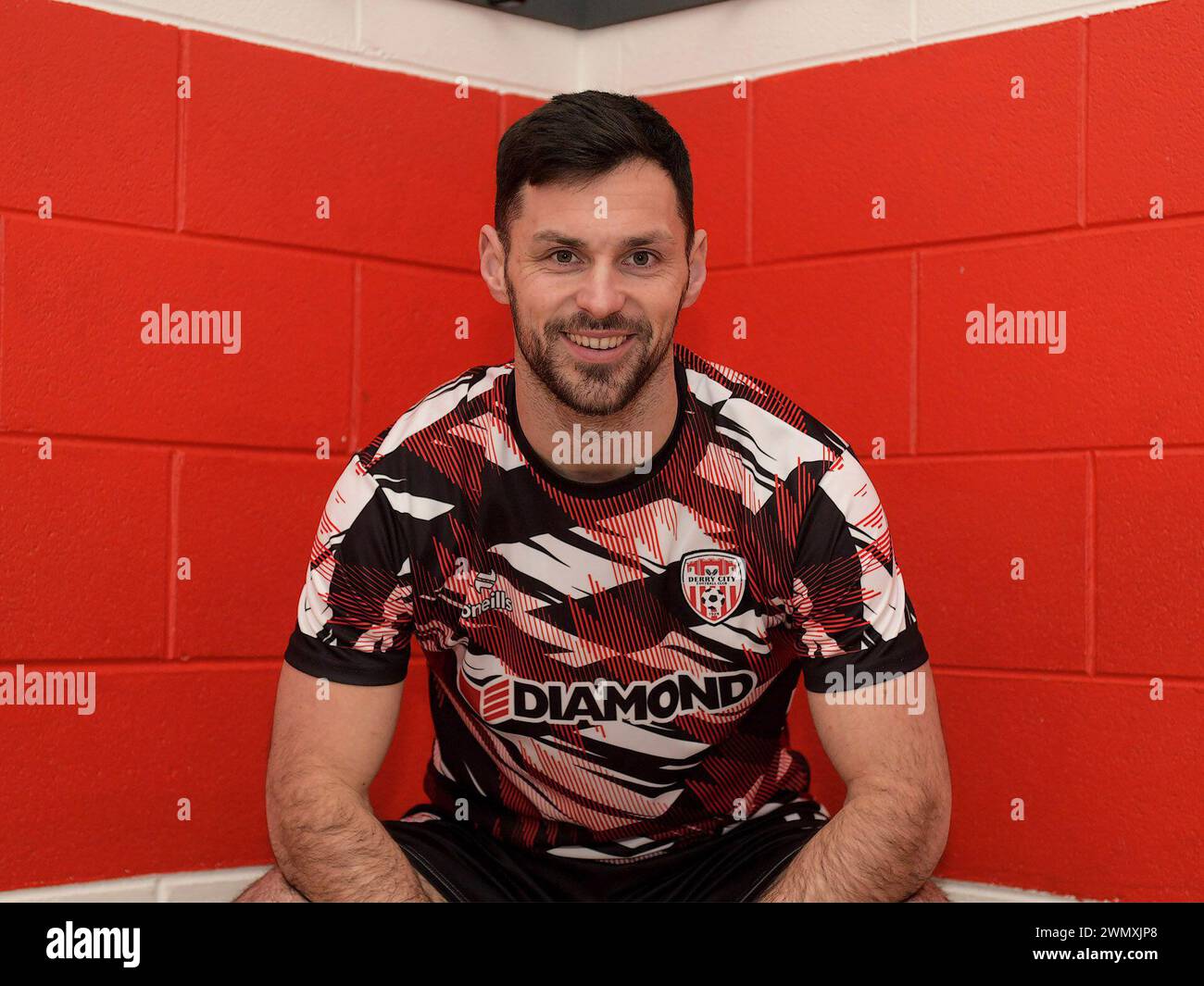 Derry City’s striker Pat Hoban pictured at the Ryan McBride Brandywell Stadium, Derry, Northern ...