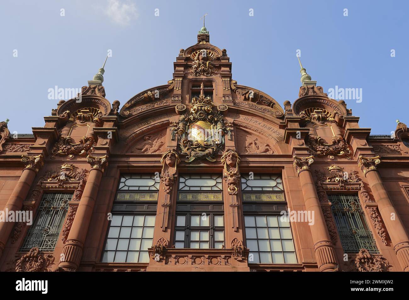 University Library, Heidelberg, Baden-Wuerttemberg, Germany Stock Photo ...
