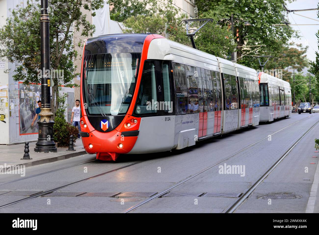 Modern tramway hi-res stock photography and images - Alamy