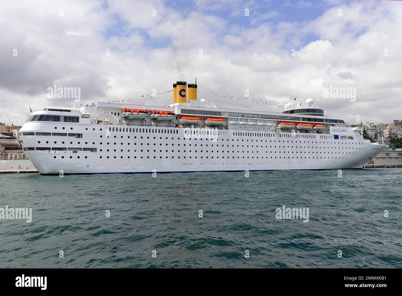 Cruise ship COSTA CLASSICA, year of construction 1991, 220, 6m long ...