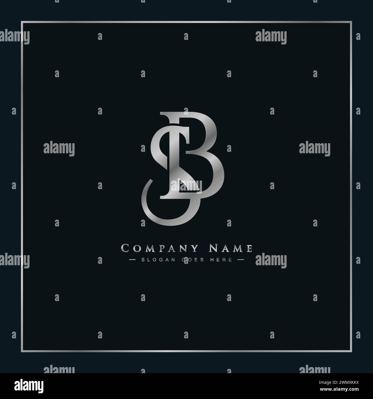 Sb initial logo hi-res stock photography and images - Alamy