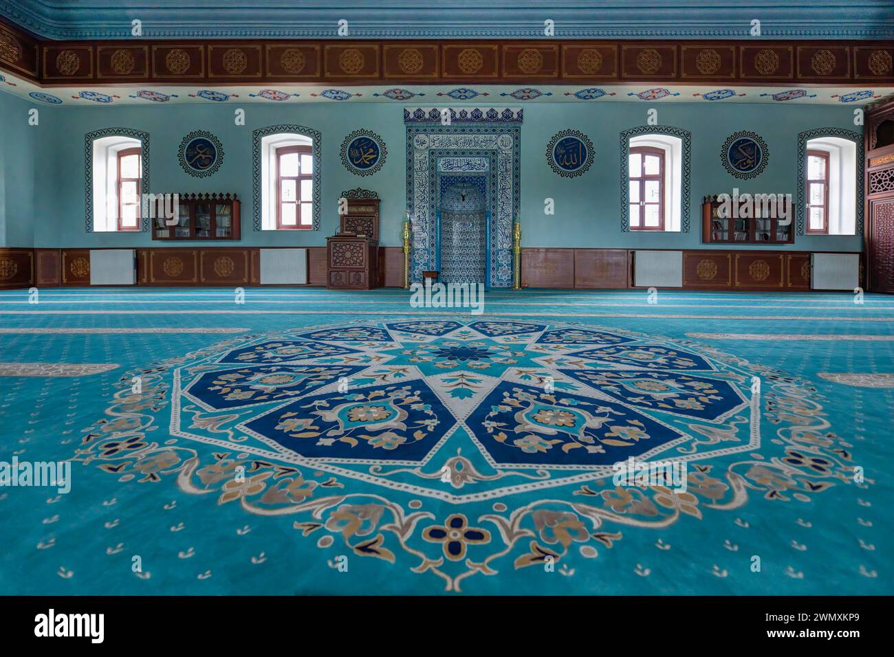 Fethiye Mosque, former Russian Orthodox Church, Interior, Kars, Turkey ...