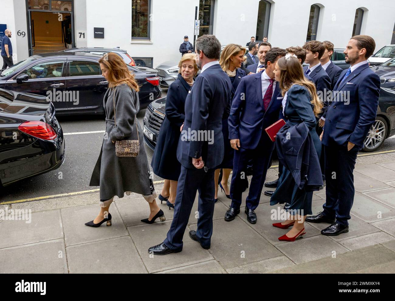 Queen Anne Marie of Greece, Prince Nikolas and Princess Tatiana of ...