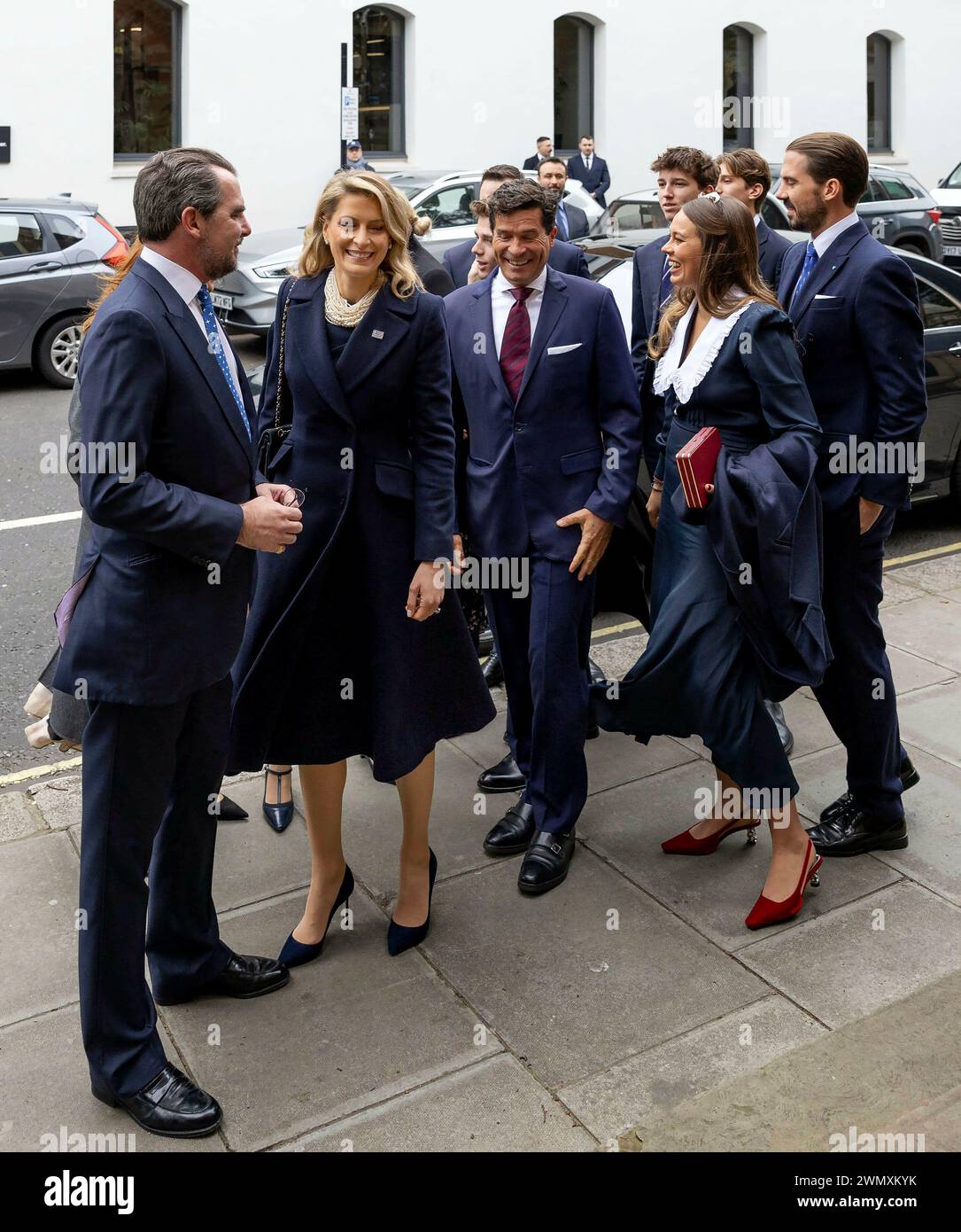 Prince Nikolas and Princess Tatiana of Greece, Prince Philippos of ...
