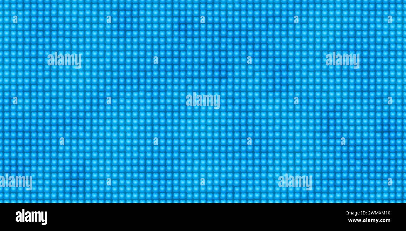 Blue yoga mat seamless realistic texture. Carpet for gym, aerobics and ...