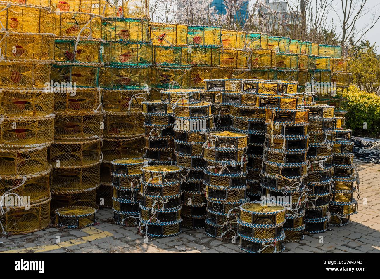 Lobster nets hi-res stock photography and images - Alamy