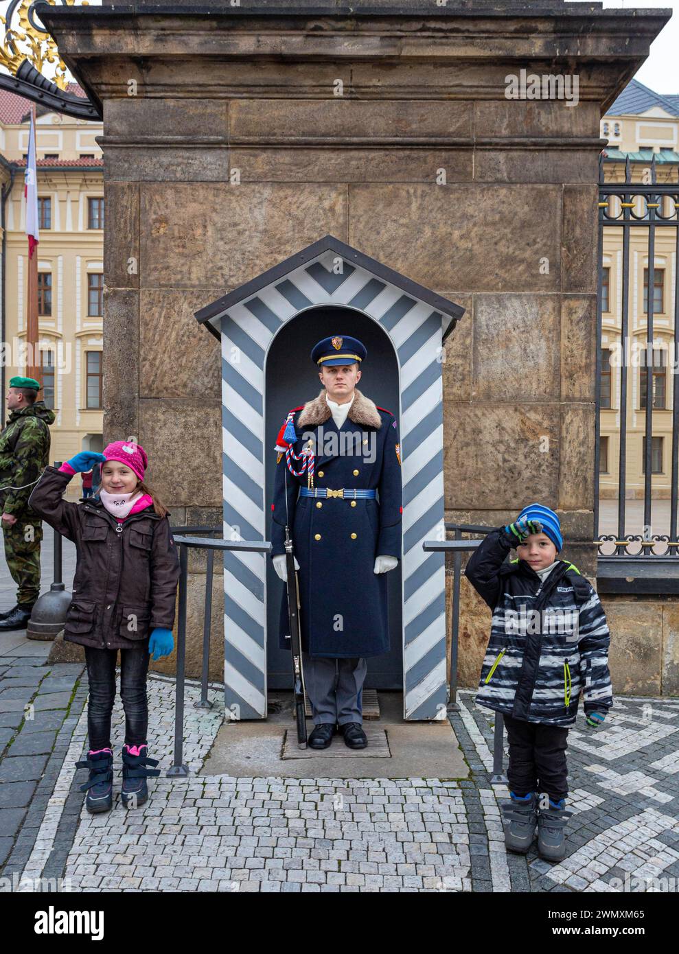 Entrance two small children hi-res stock photography and images - Alamy