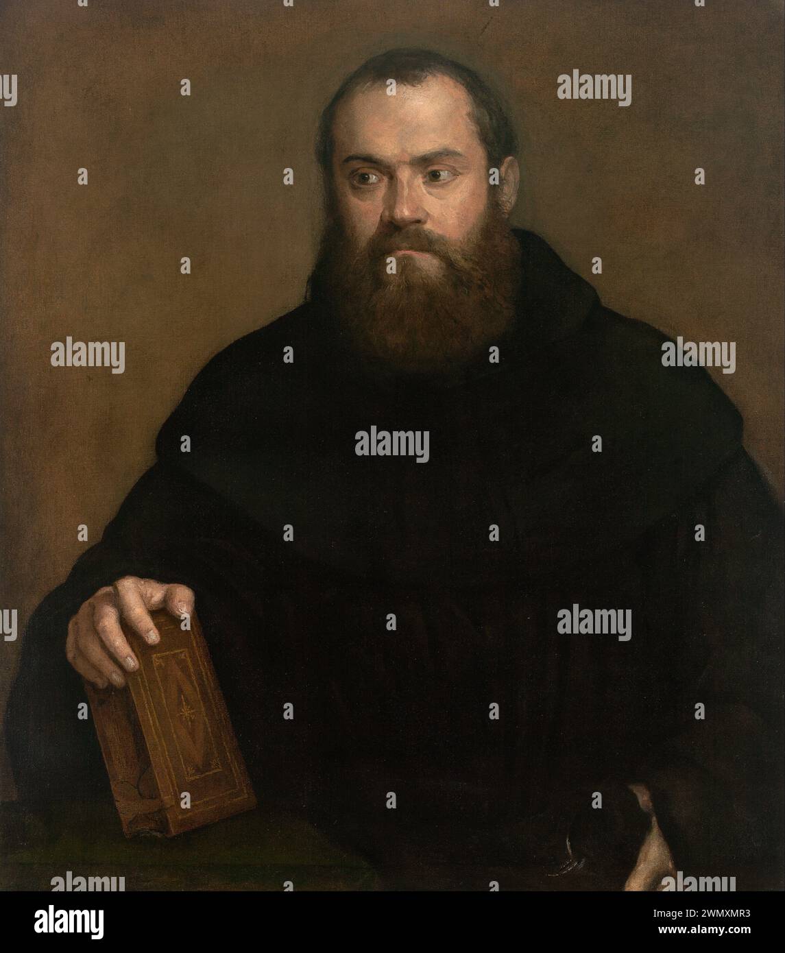 A monk with a book, c. 1550, National Gallery of Victoria, Melbourne ...