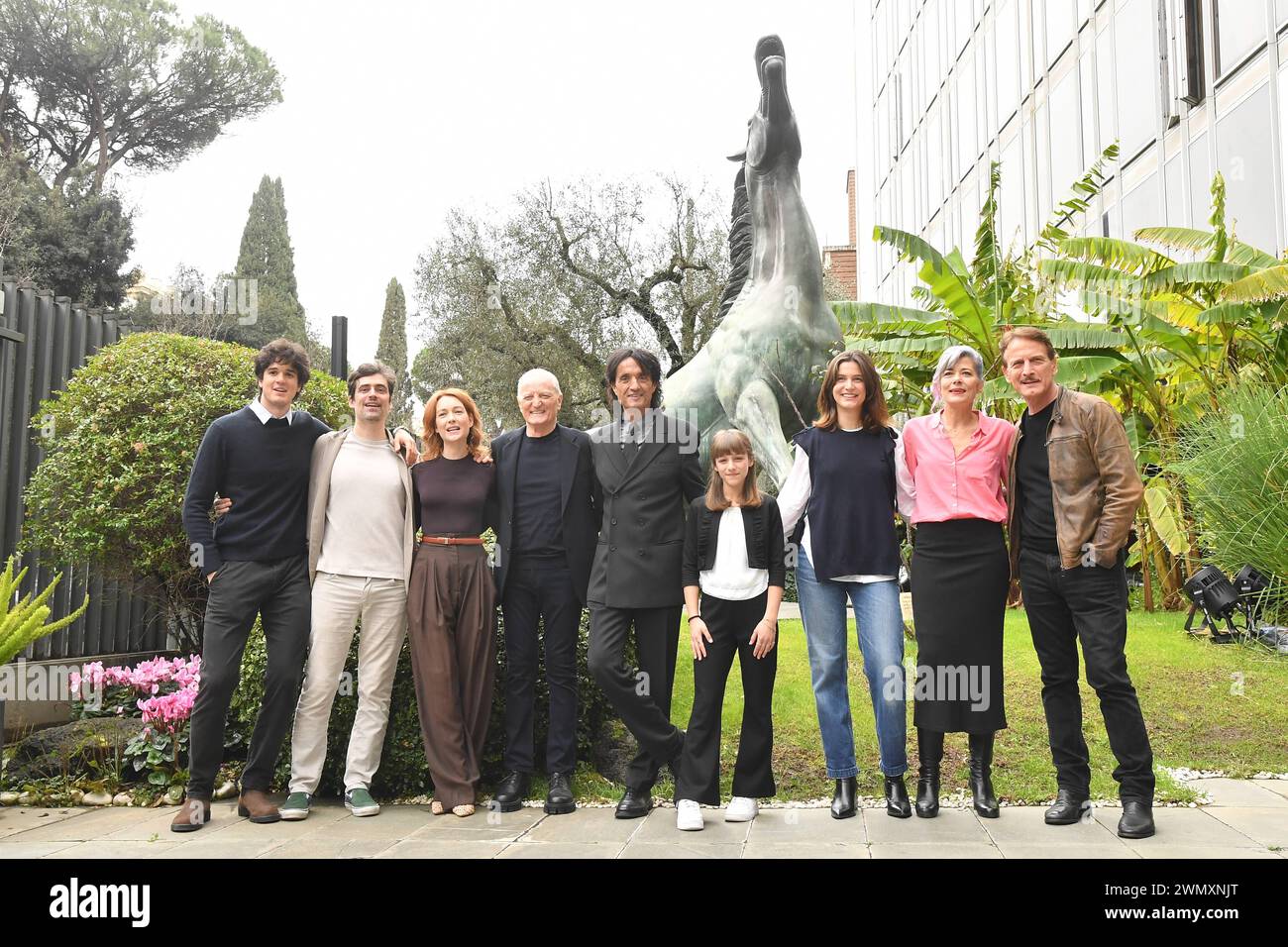 Rome, Italy. 28th Feb, 2024. Rome: Rai headquarters Viale Mazzini ...
