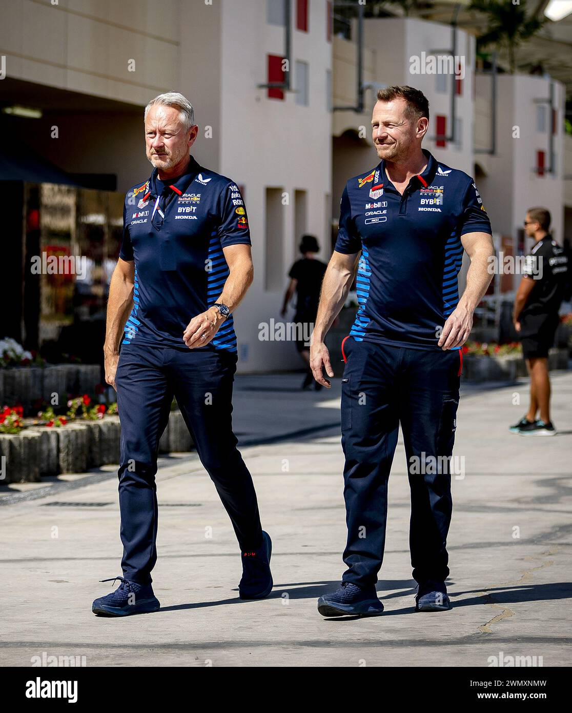 BAHRAIN - Jonathan Wheatley (L), sporting director of Red Bull Racing ...