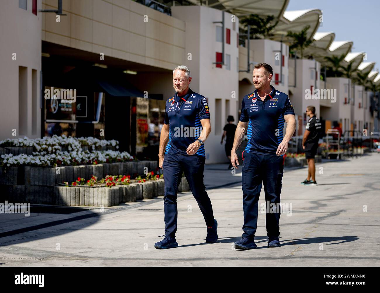 BAHRAIN - Jonathan Wheatley (L), sporting director of Red Bull Racing ...
